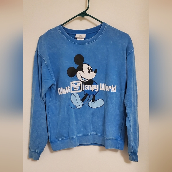 Disney | Sweaters | Disney Parks Walt Disney World Mickey Mouse Blue ...